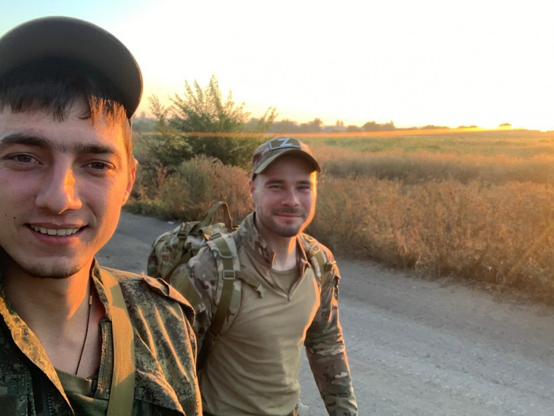 Боевые товарищи: Александр Дзуцев и Александр Дитерлеев